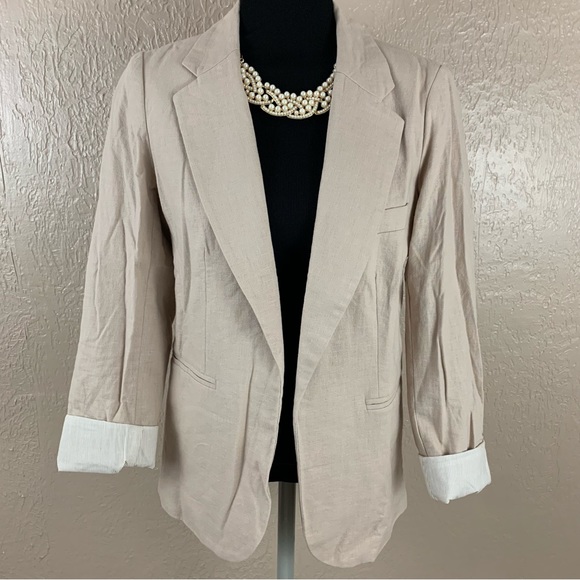 Kenar | Jackets & Coats | New Kenar Linen Blazer | Poshmark